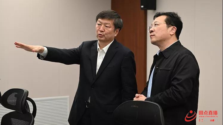 淄博市委常委 宣传部部长李新胜到市委网信办调研 圆点直播